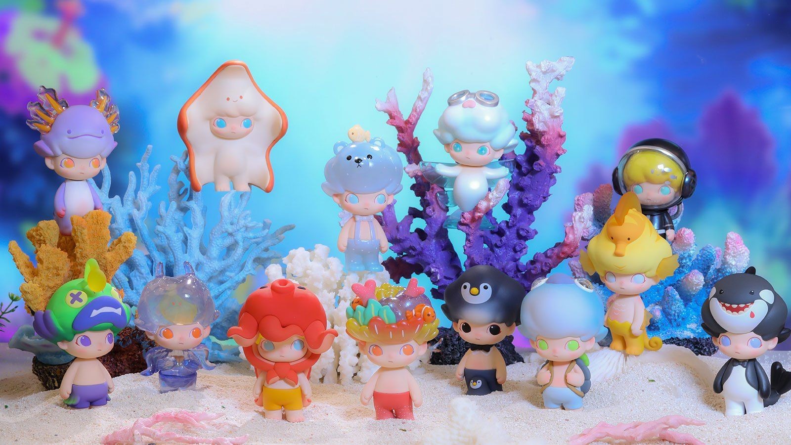 Dimoo (Aquarium Series) - Suzie et Gus